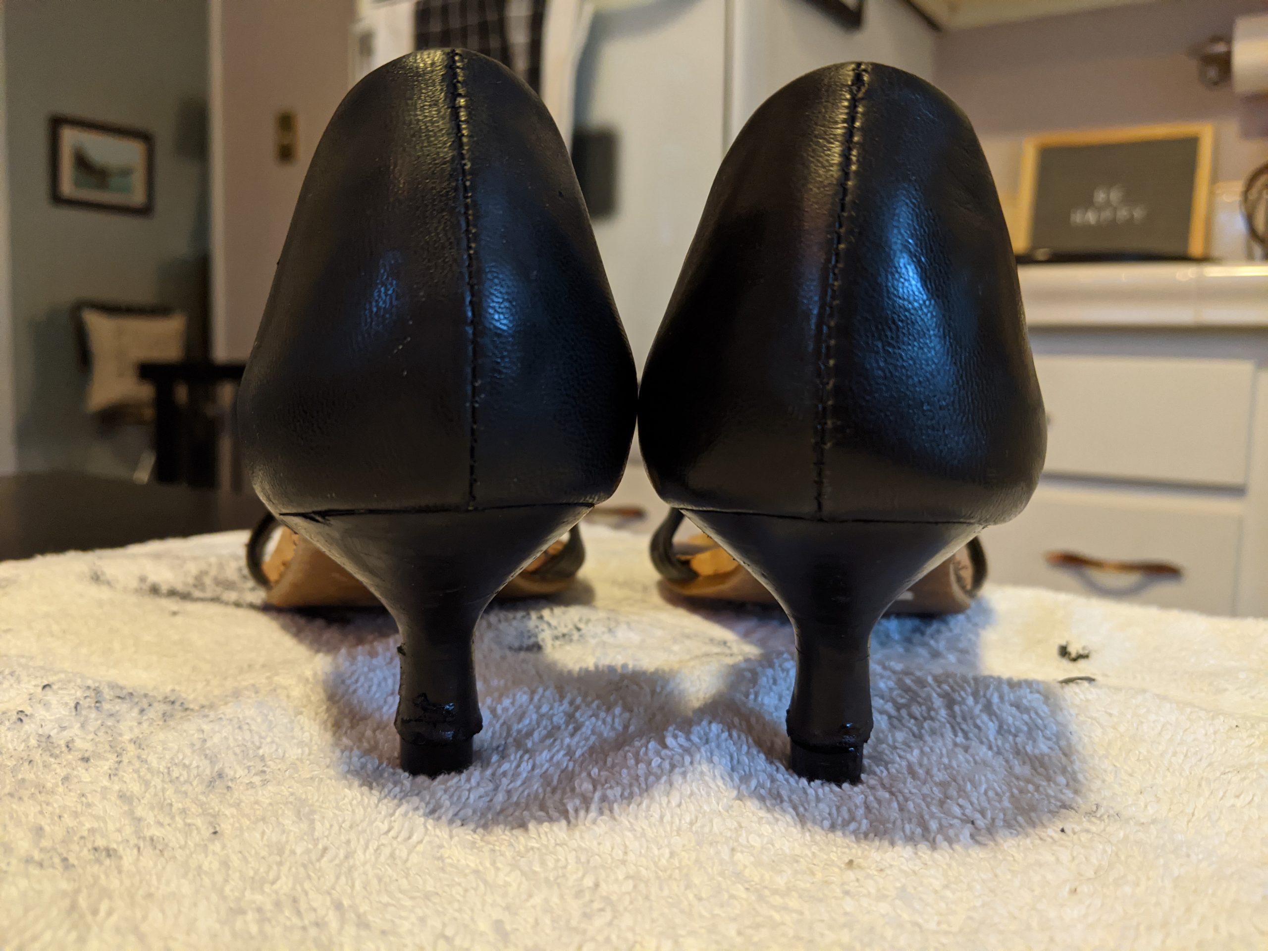 How to take care of your leather high heels (and fix stuck heel tips ...